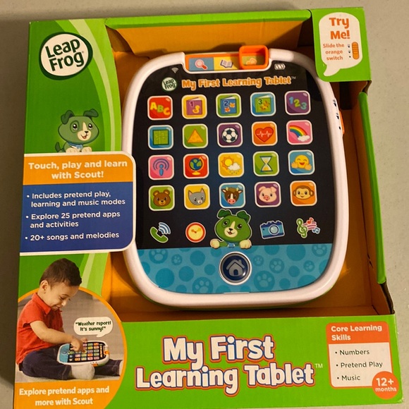 Leapfrog | Toys | Leapfrog My First Learning Tablet Scout Green New In ...